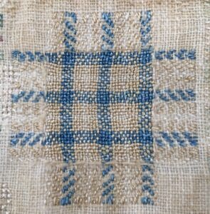 Discovering a Dutch sampler : Zenzie Tinker